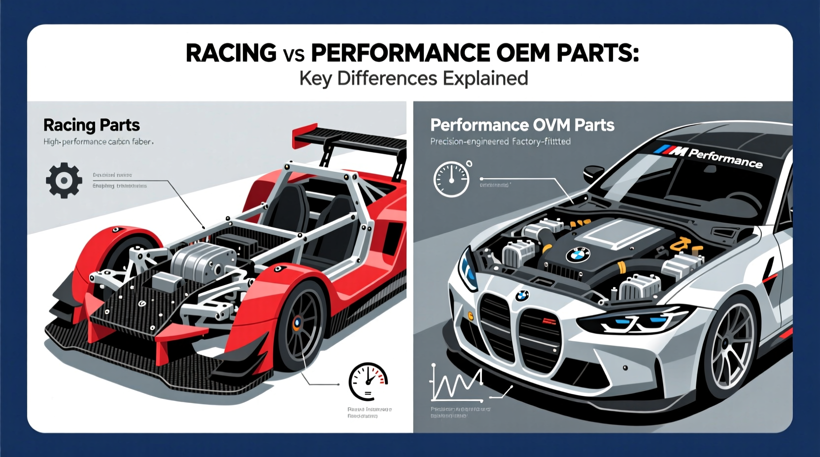 Racing vs Performance OEM Parts: Key Differences Explained