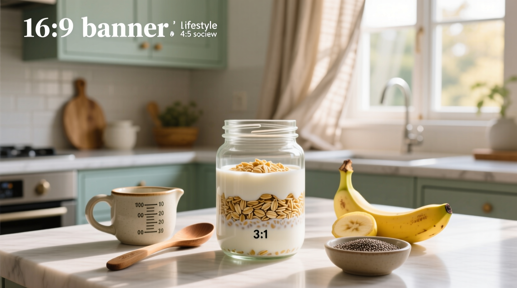 How to Get the Perfect Milk to Oat Ratio for Overnight Oats