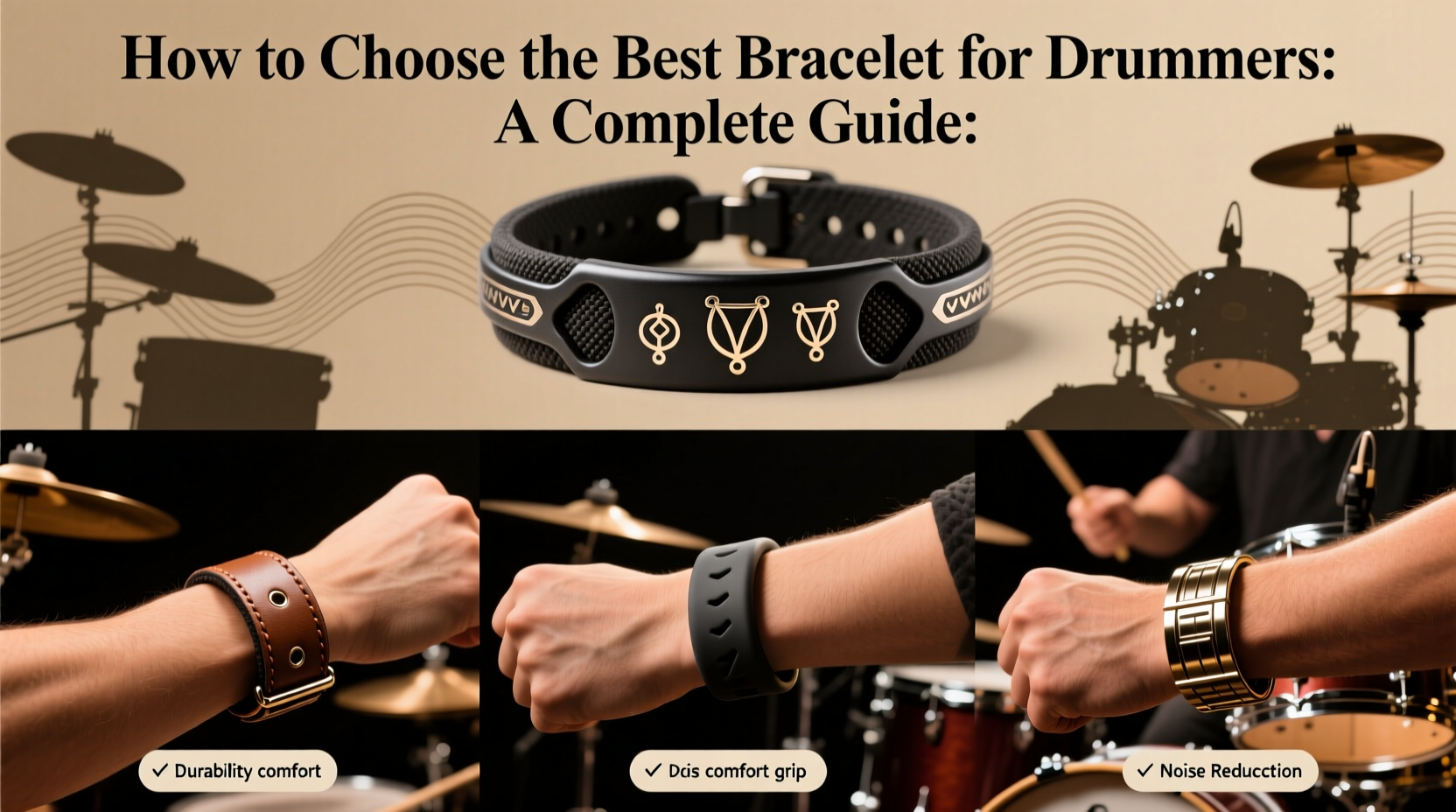 How to Choose the Best Bracelet for Drummers: Buying Guide 2024