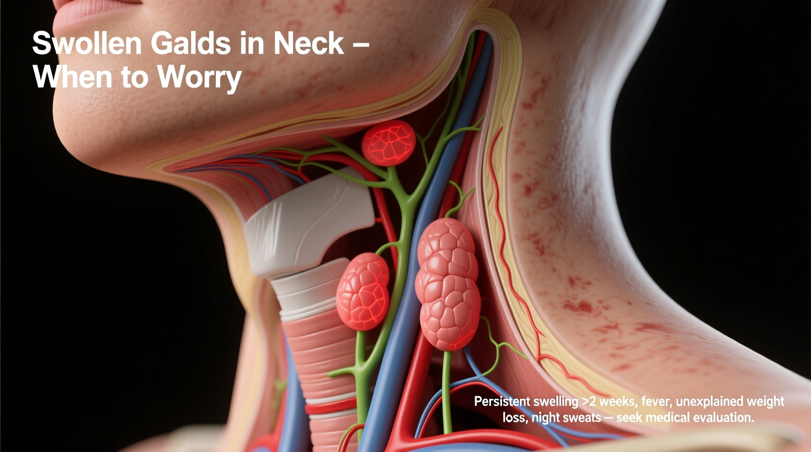 Swollen Glands In Neck Causes Symptoms And When To Worry