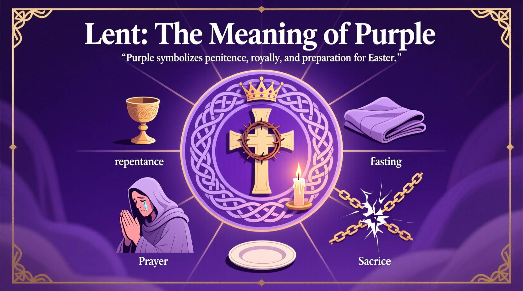 Why Is Lent Purple Meaning And Symbolism Explained