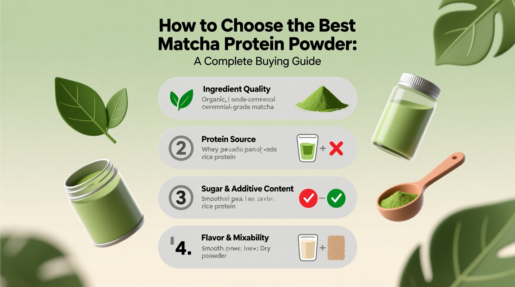 How to Choose the Best Matcha Protein Powder: A Complete Buying Guide
