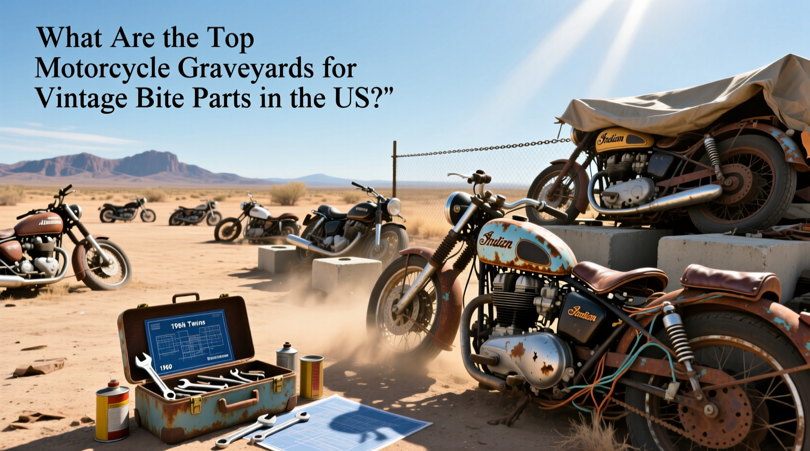 What to Look for in Vintage Motorcycle Salvage Yards – A Practical Guide