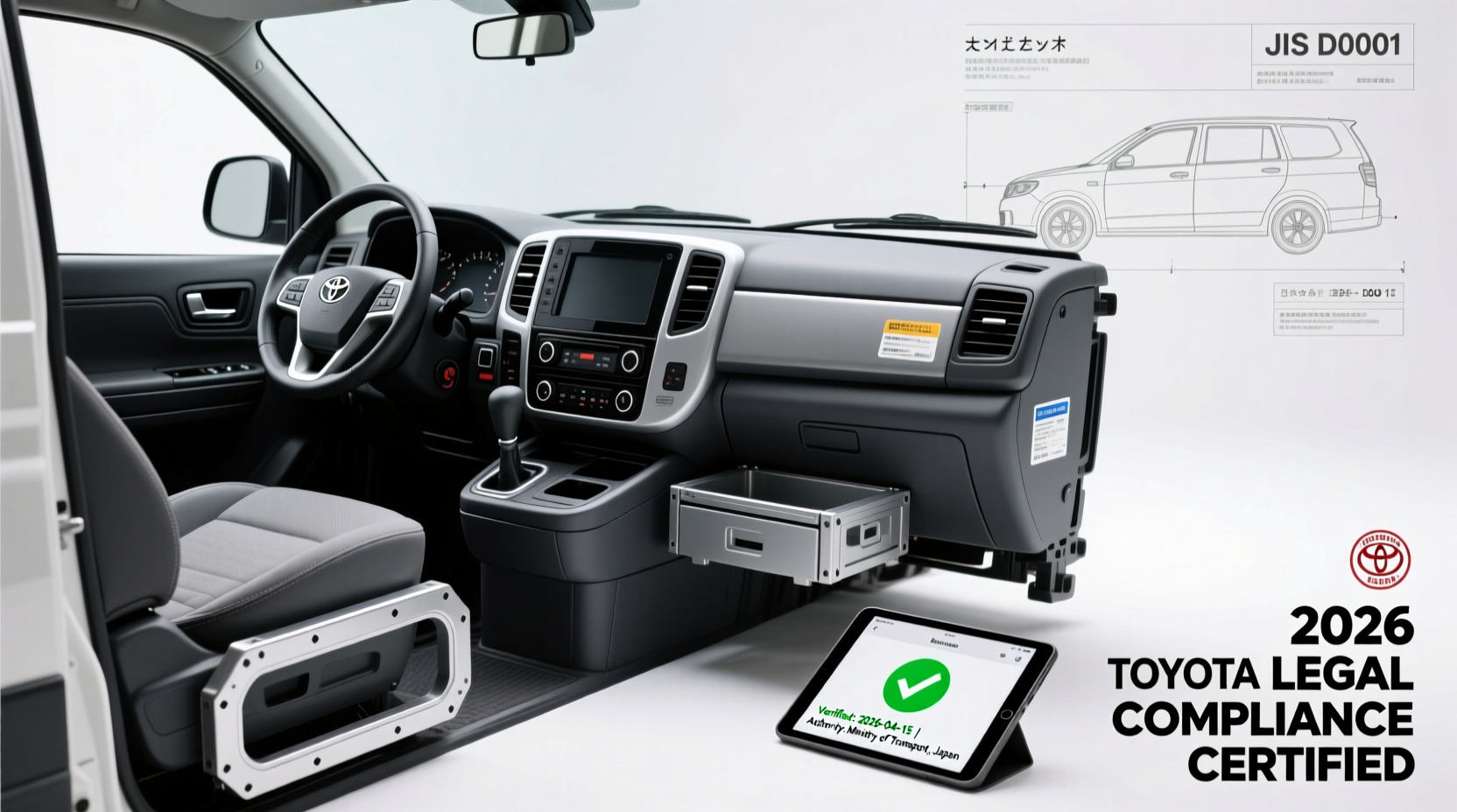 Hiace Interior Kit Legality in 2026: Key Regulations & Verification Steps