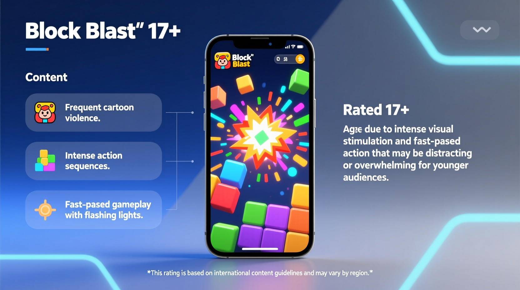 Why Is Block Blast Rated 17 Age Restrictions Explained