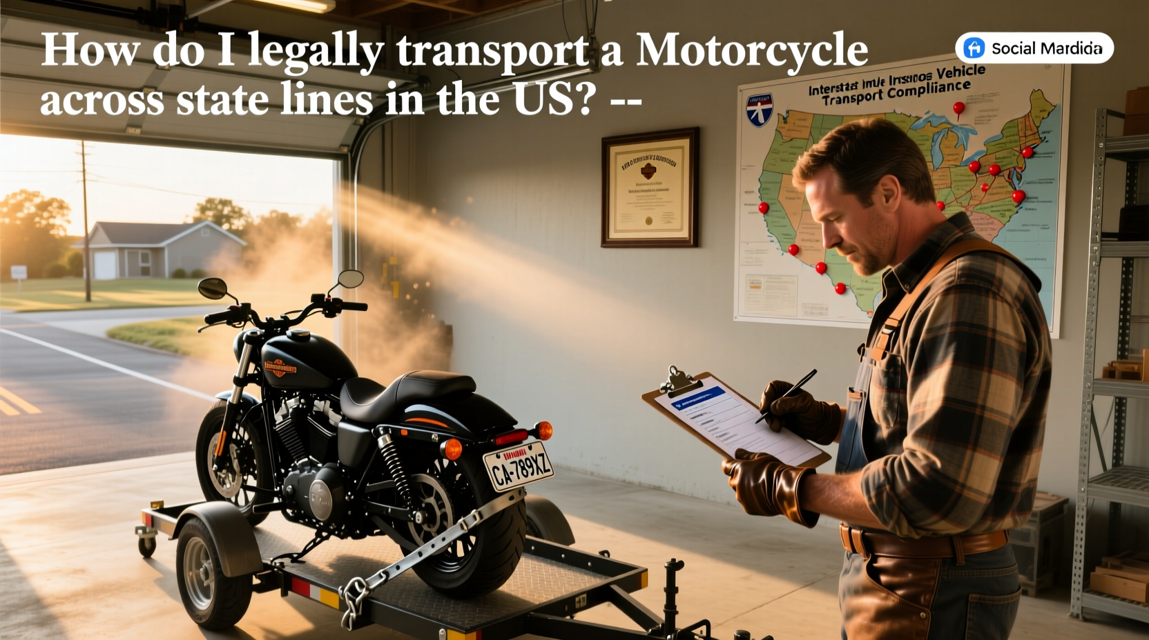 How to Legally Transport a Motorcycle Across State Lines