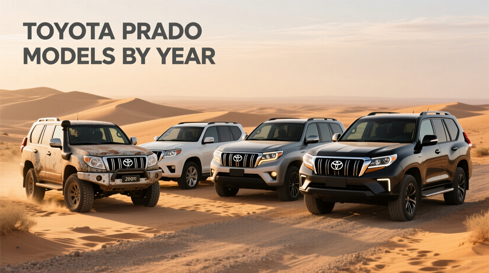 How Toyota Prado Models Changed by Year: Full Timeline & Specs