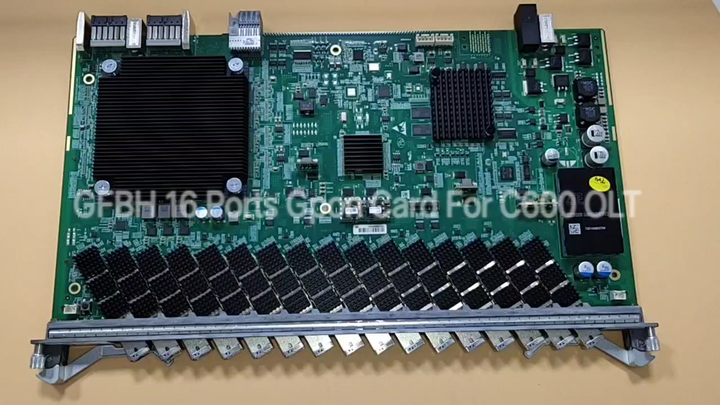 16 Ports GPON OLT XG-PON Combo SFP PON Card GFBH GFBL GFBN