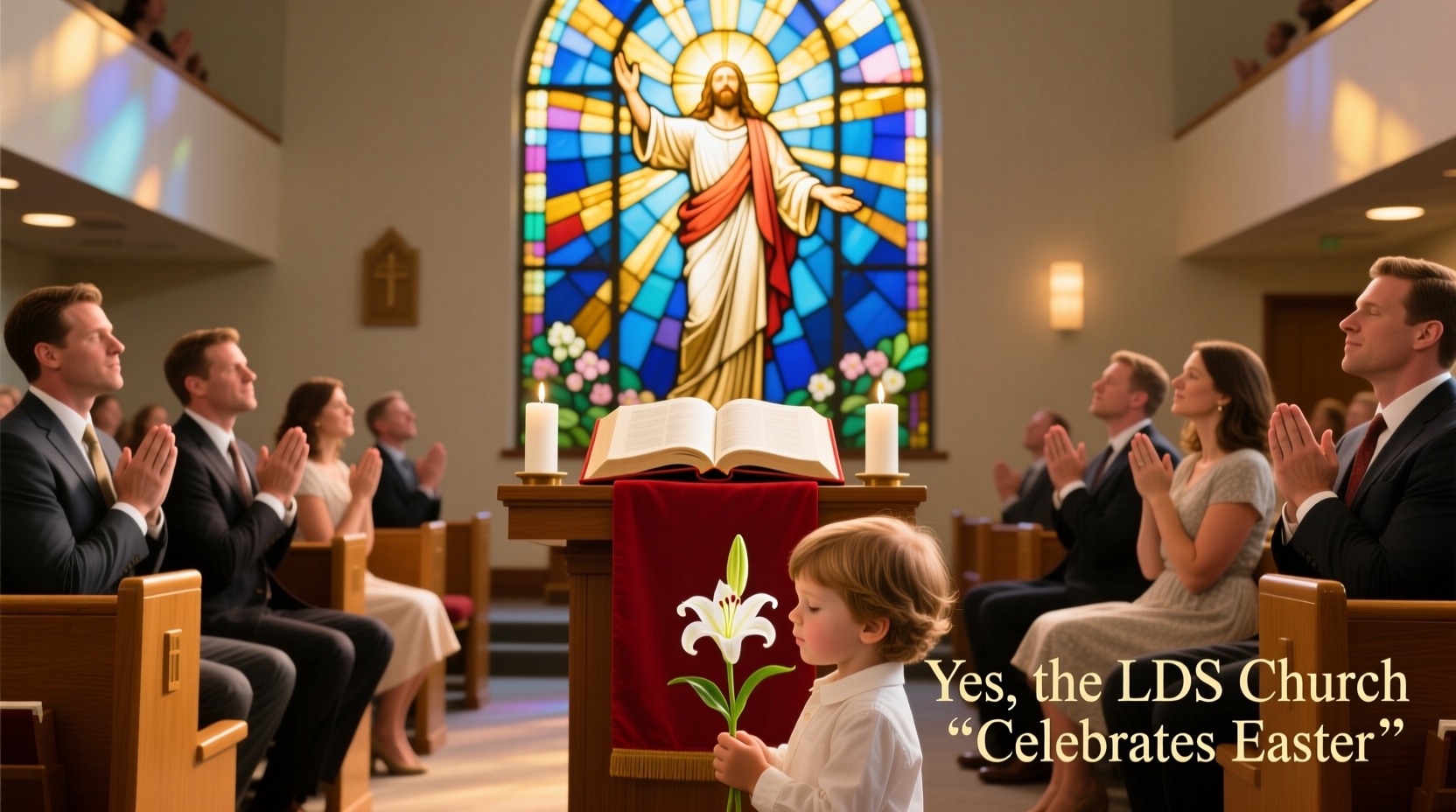 Yes, the LDS Church Celebrates Easter