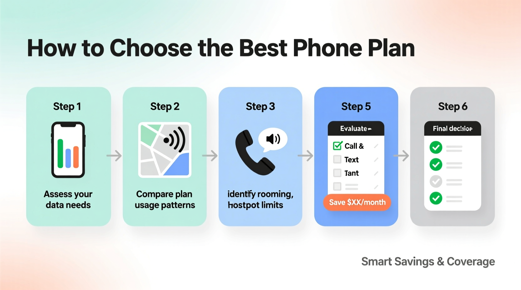How To Choose The Best Phone Plan A Step By Step Guide For Smart ...