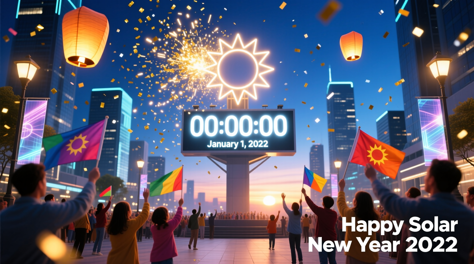 Solar New Year 2022: January 1, 2022