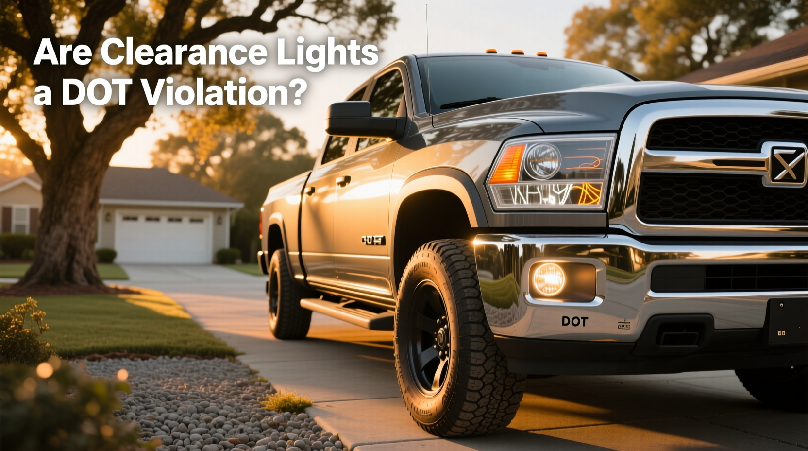 Pickup Truck Clearance Lights Guide: Legal, Safe Choices