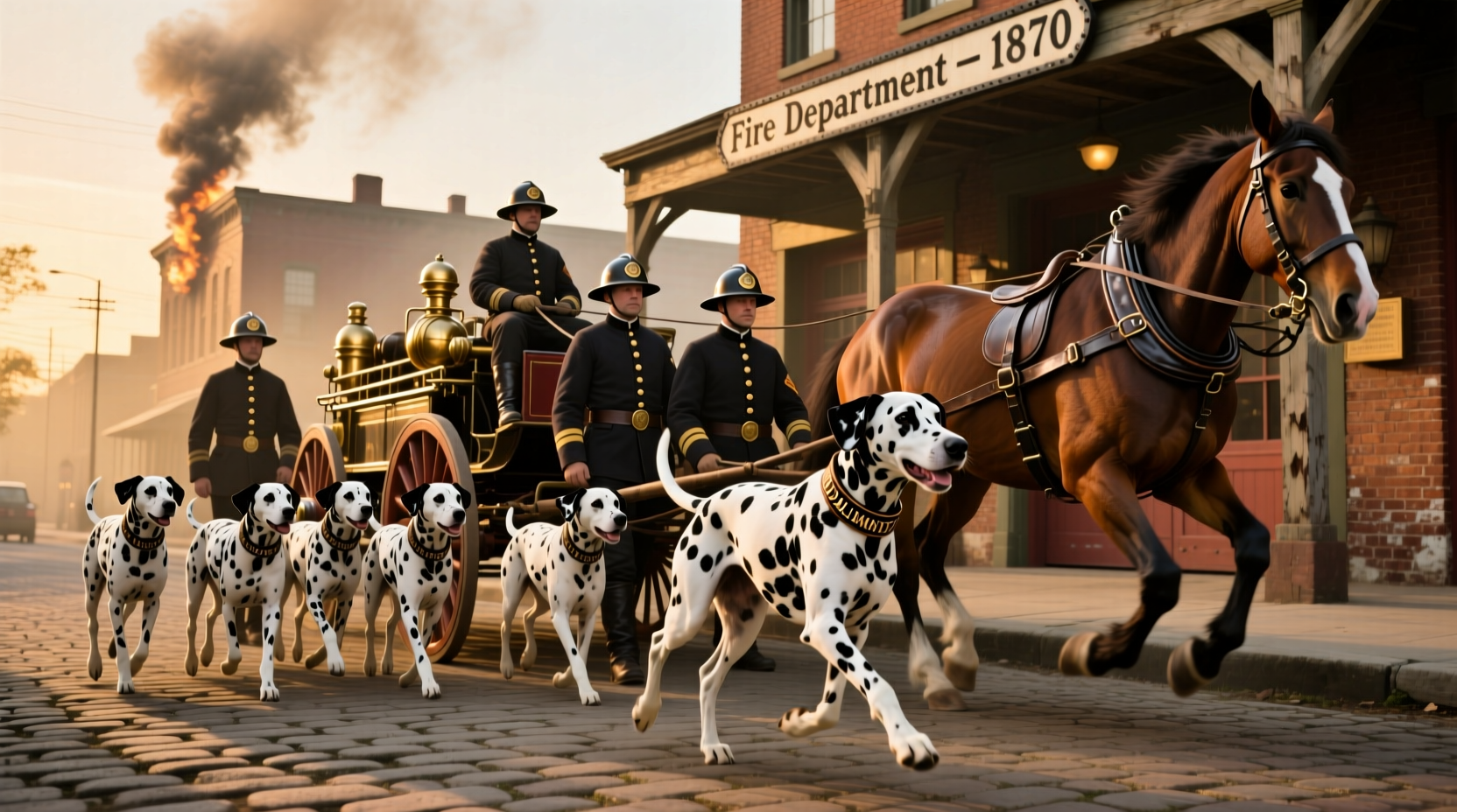 Why Dalmatians Are Firehouse Dogs History Reasons