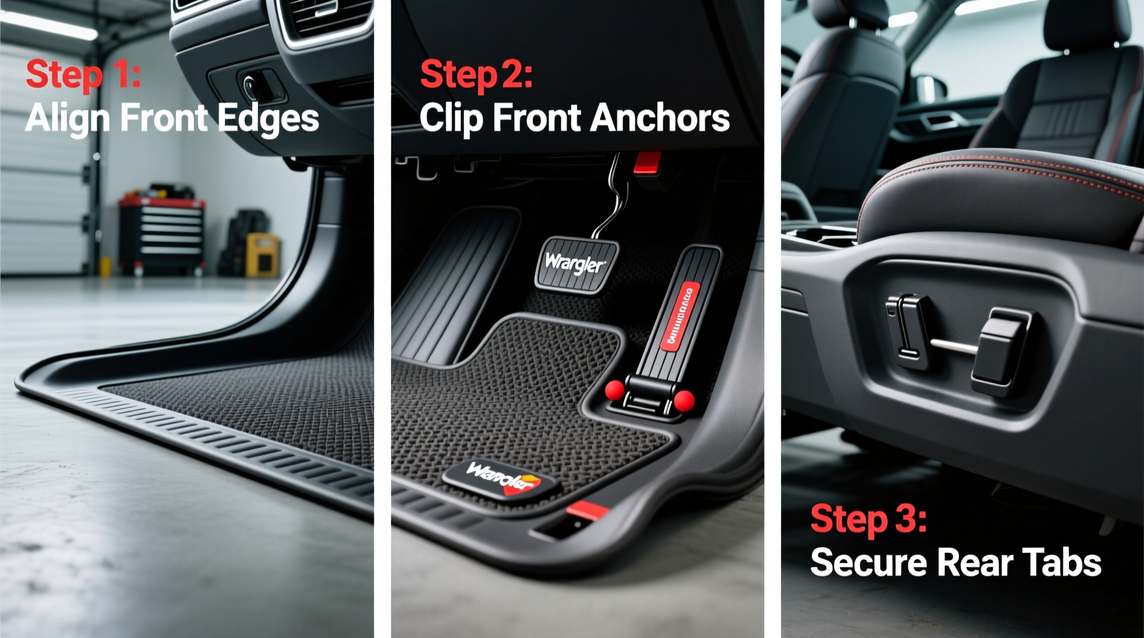 How to Install Wrangler Floor Mats Safely: Step-by-Step Guide