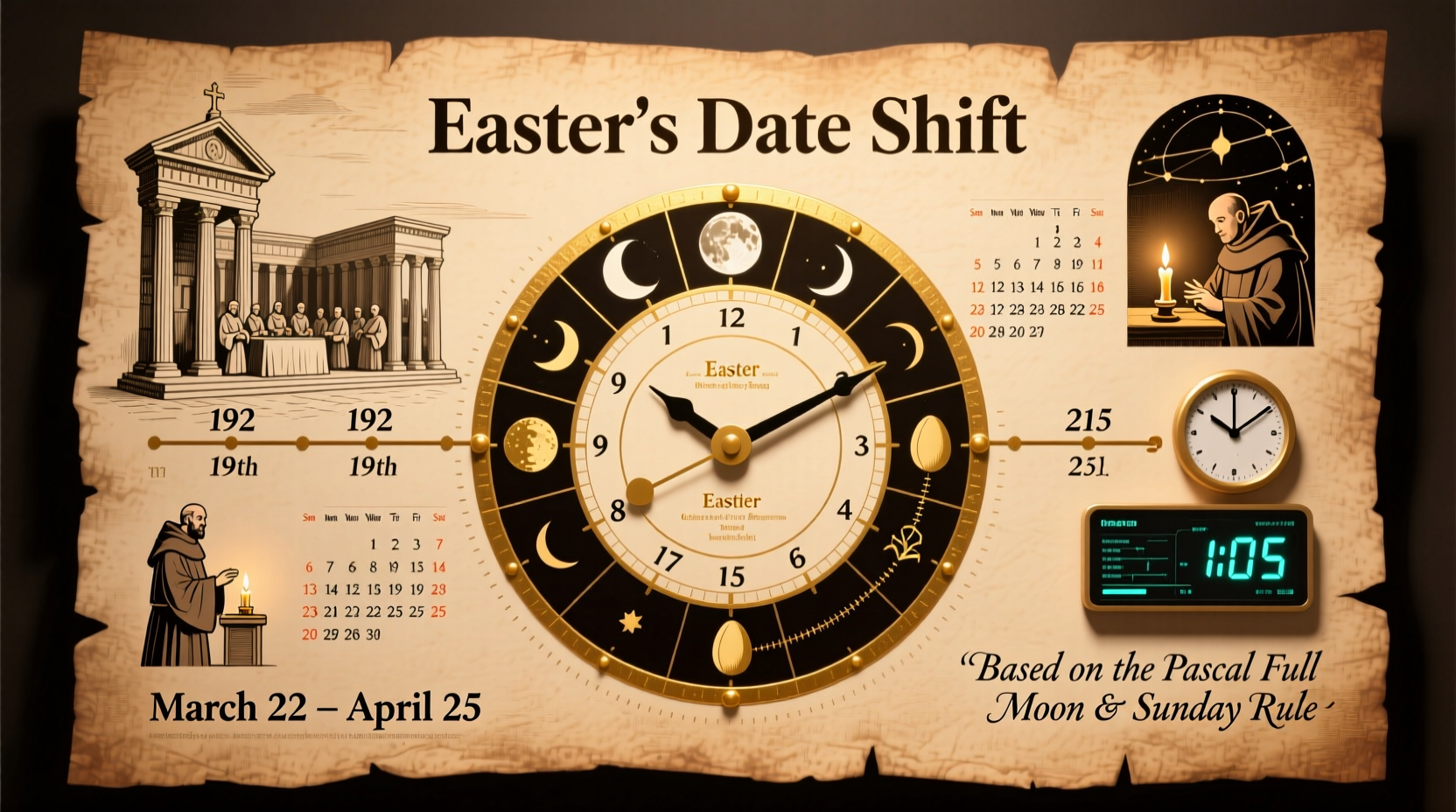 Why Easter Changed from April to March in Some Years