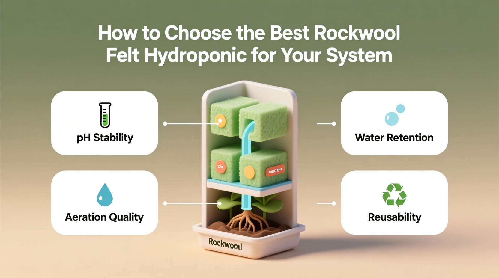 How to Choose the Best Rockwool Felt Hydroponic for Your System