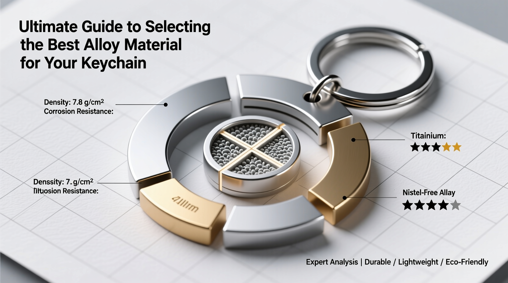 The Ultimate Guide To Selecting The Best Alloy Material For Your Keychain