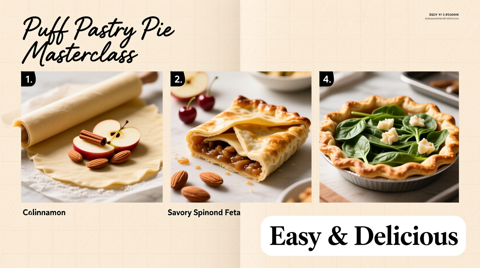 Easy And Delicious Pie Recipes Using Ready Made Puff Pastry Step By ...