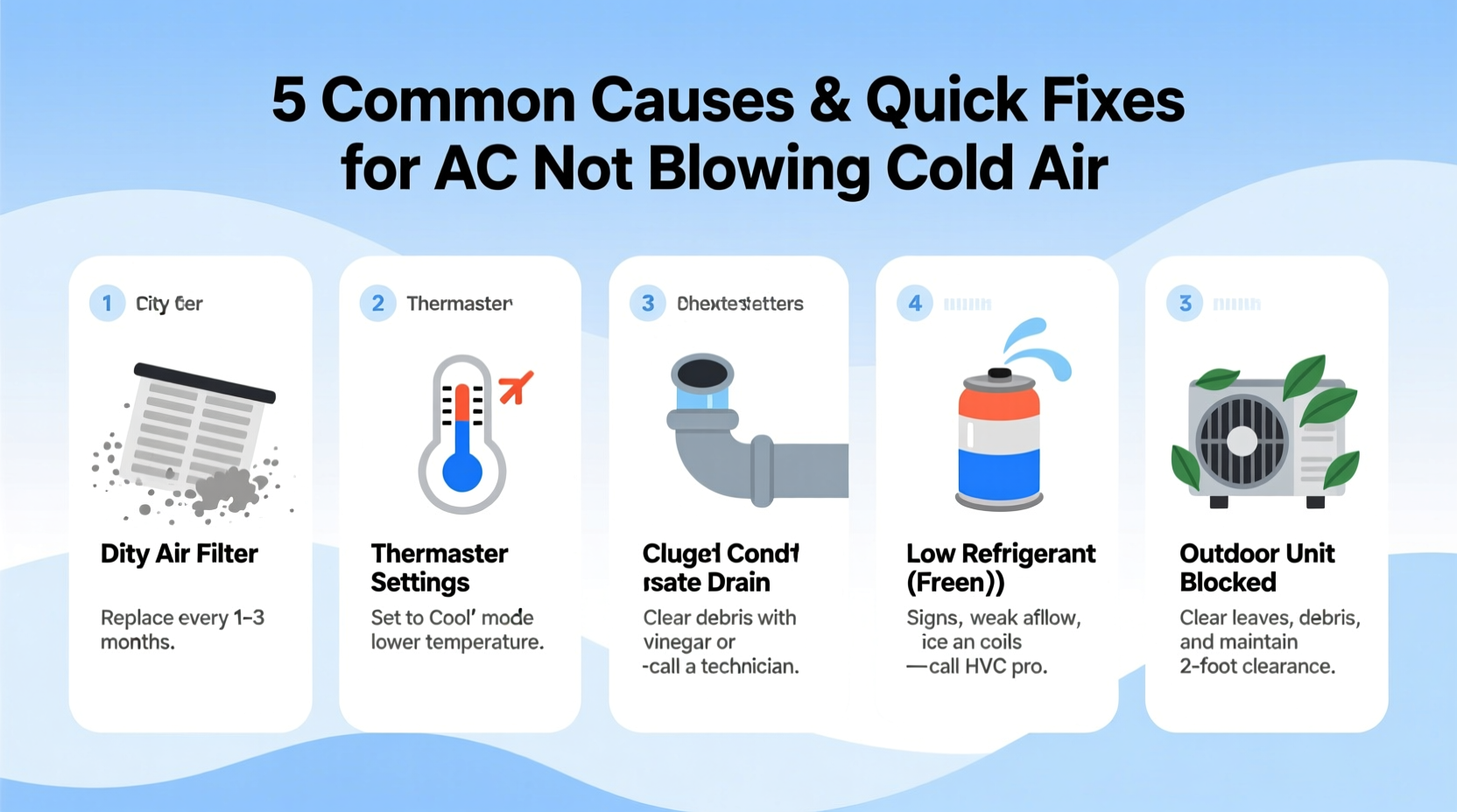 Ac Not Blowing Cool Air