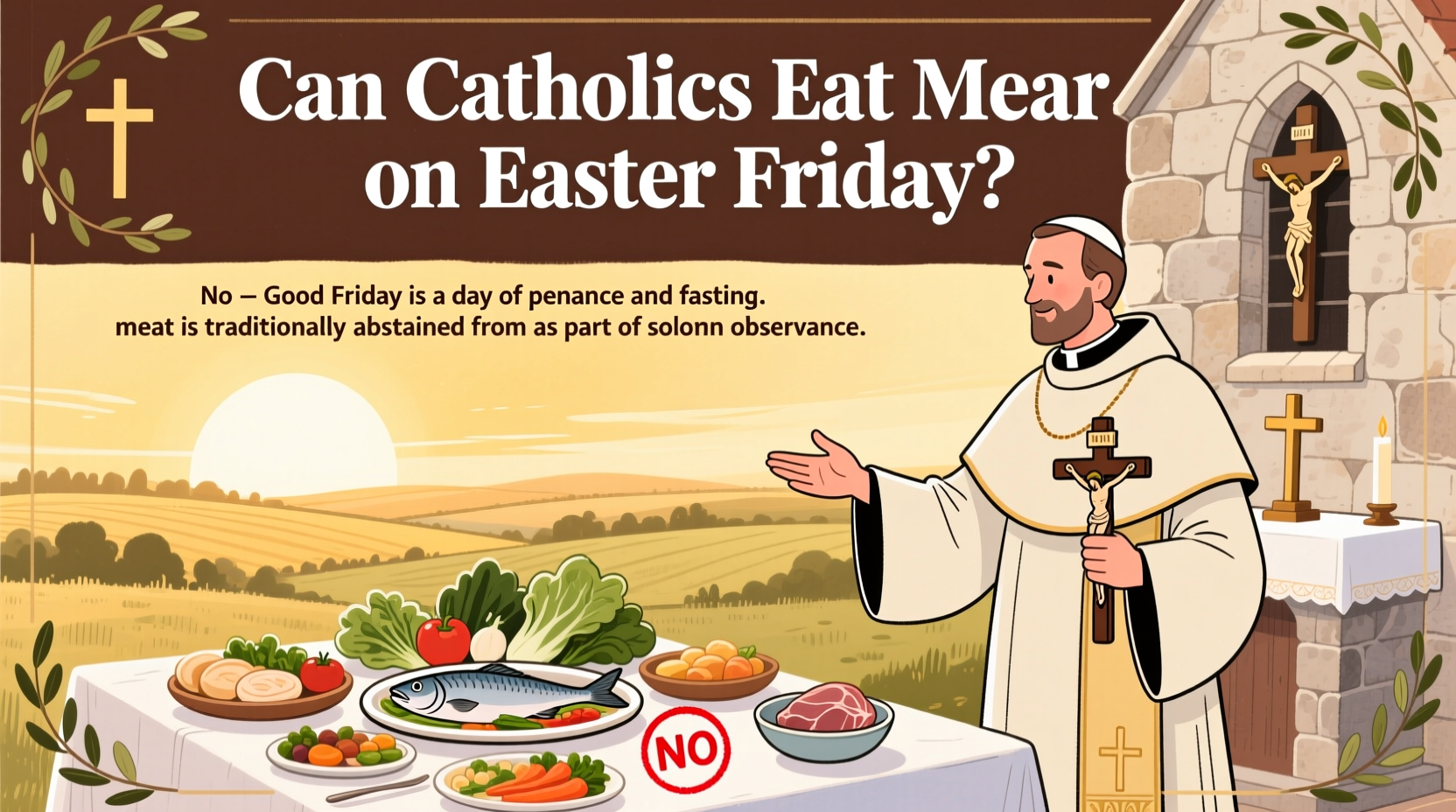 Can Catholics Eat Meat on Easter Friday?