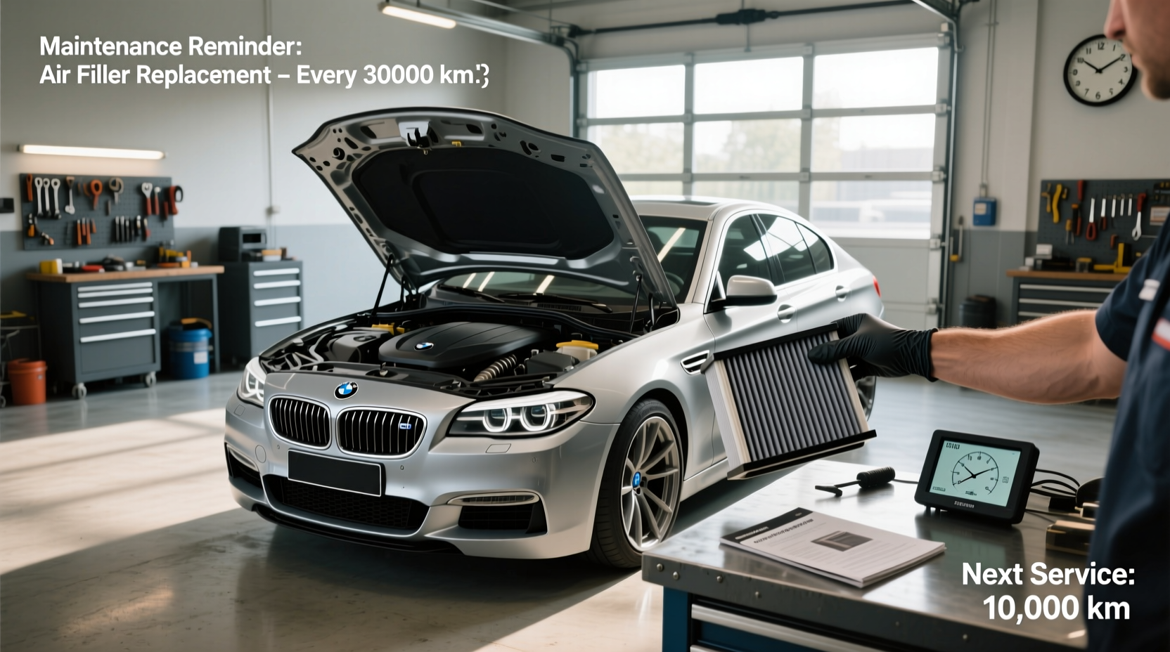 How to Choose BMW F10 Air Filter, How Often Should It Be Changed?