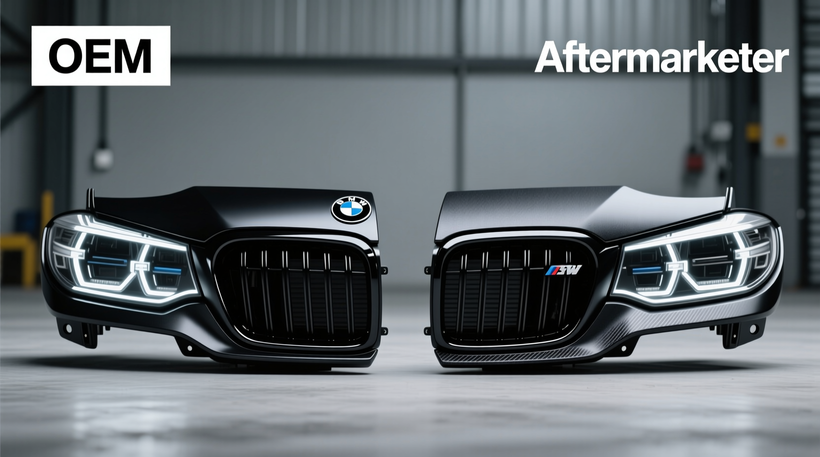 E90 Headlight Trim Comparison: OEM vs. Aftermarket Options