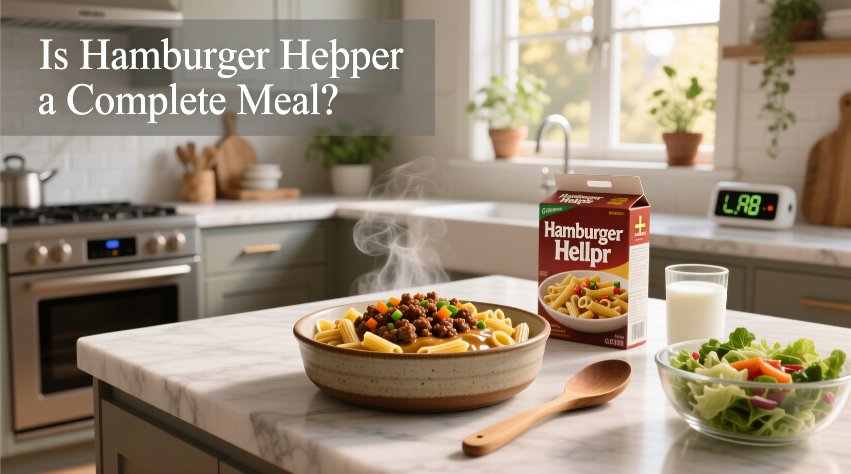 Hamburger Helper Meal Prep Guide: Is It a Complete Meal?