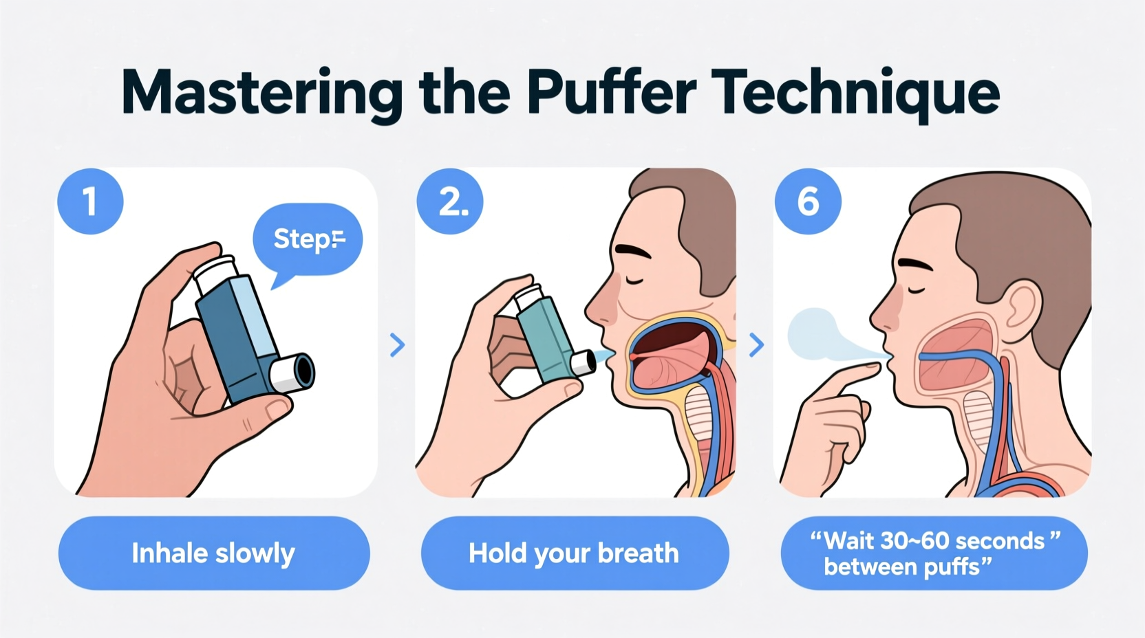 Mastering Puffer Technique A Step By Step Guide For Effective Inhaler Use