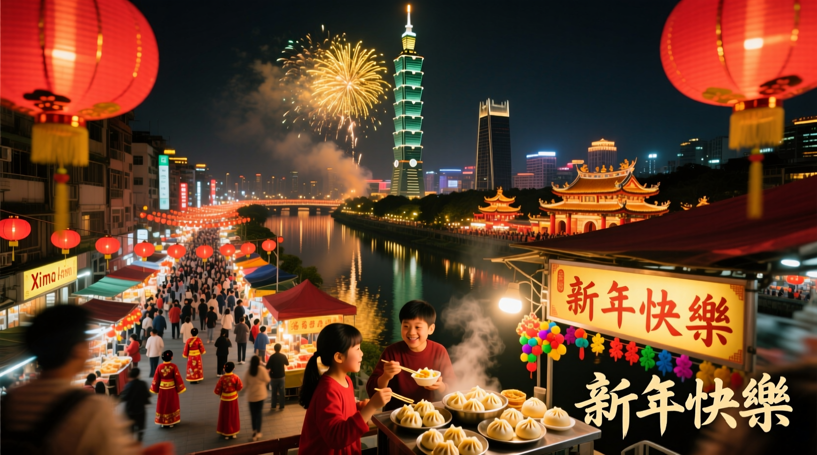 Best Places to Spend New Year in Taipei