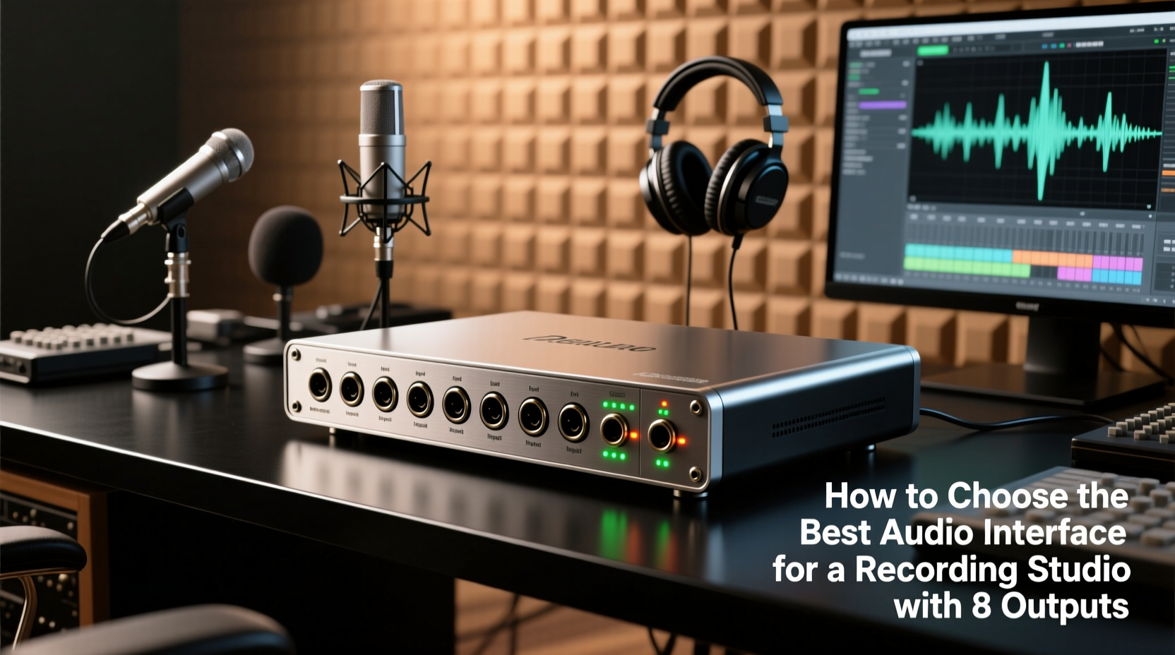 How to Choose the Best Audio Interface for a Recording Studio with 8 ...