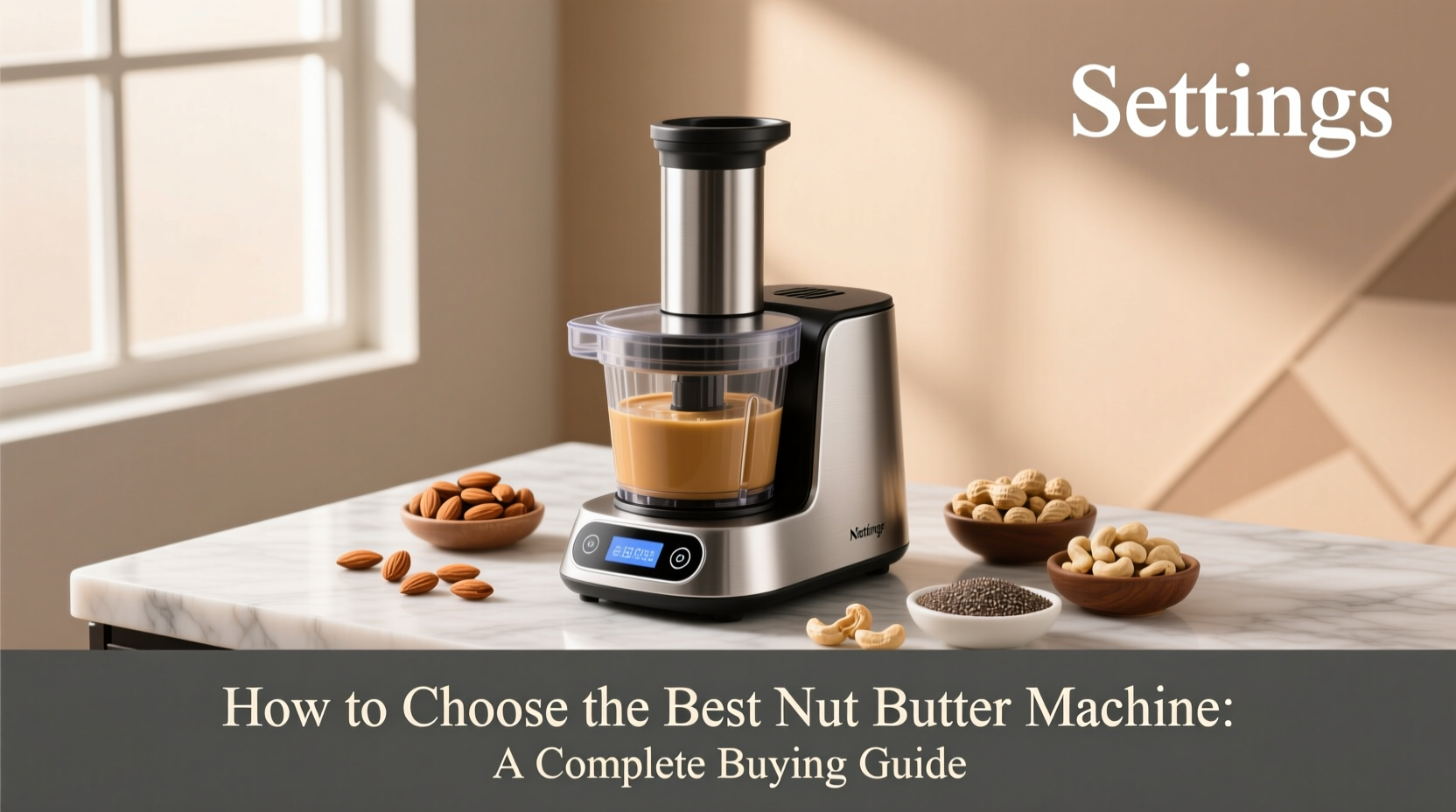 How to Choose the Best Nuts Butter Machine: A Complete Buying Guide