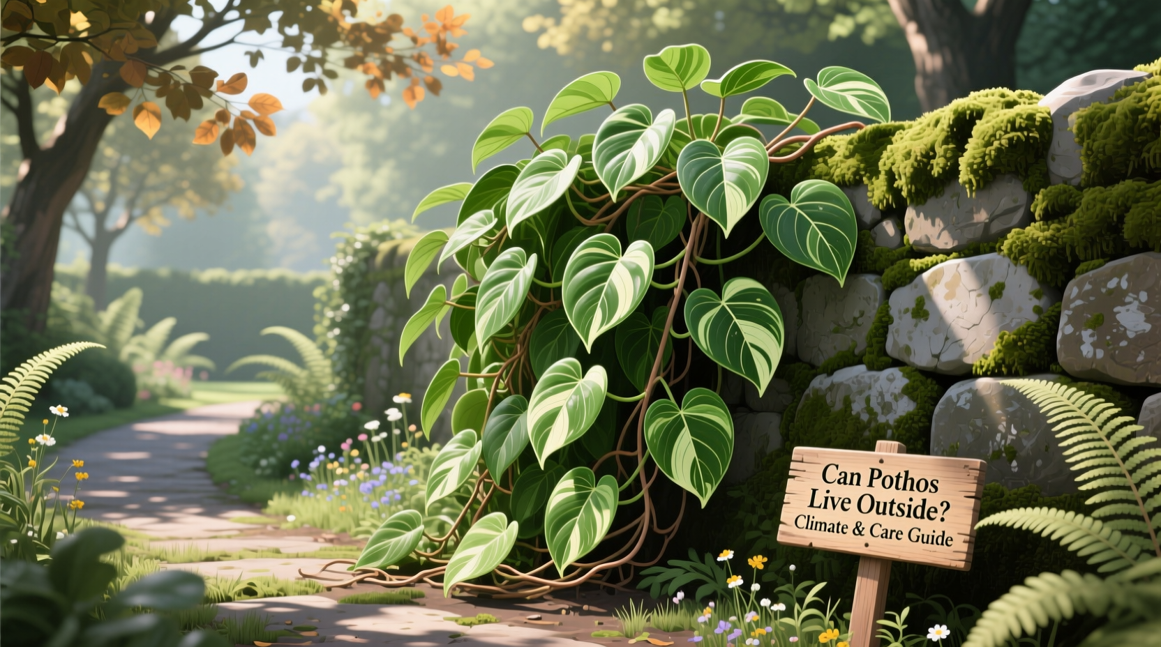 Can Pothos Live Outside? Climate & Care Guide
