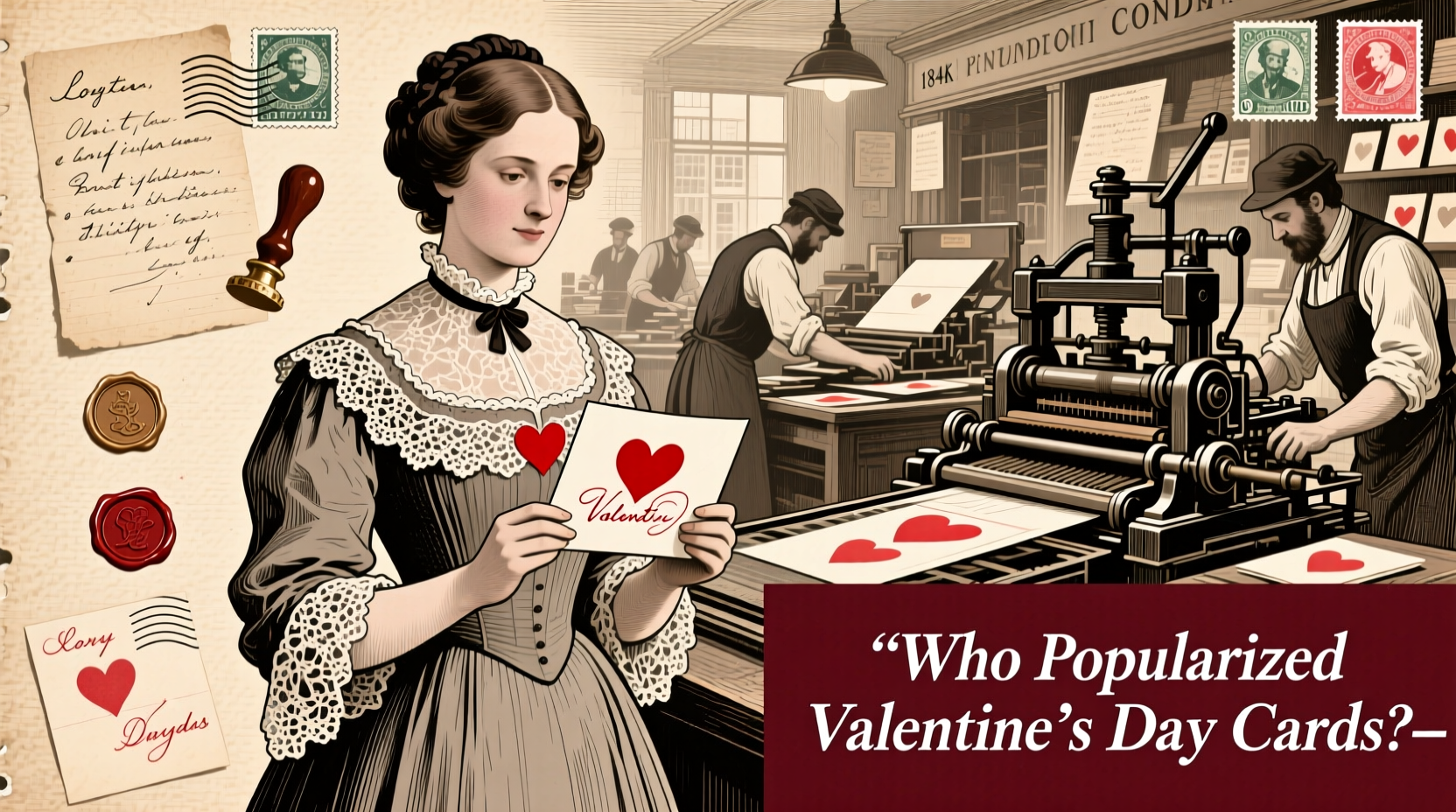 Who Popularized Valentine's Day Cards