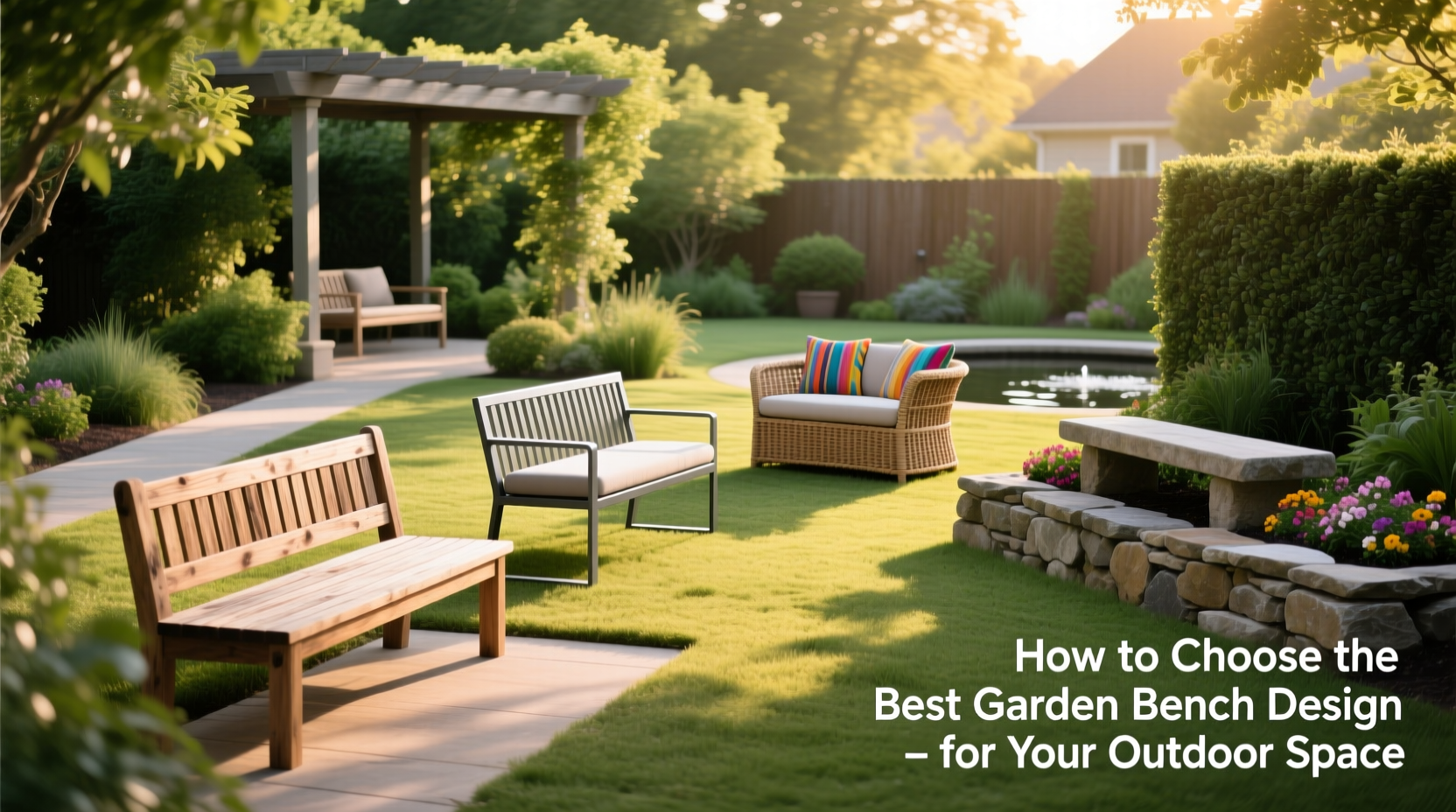How to Choose the Best Garden Bench Design for Your Outdoor Space