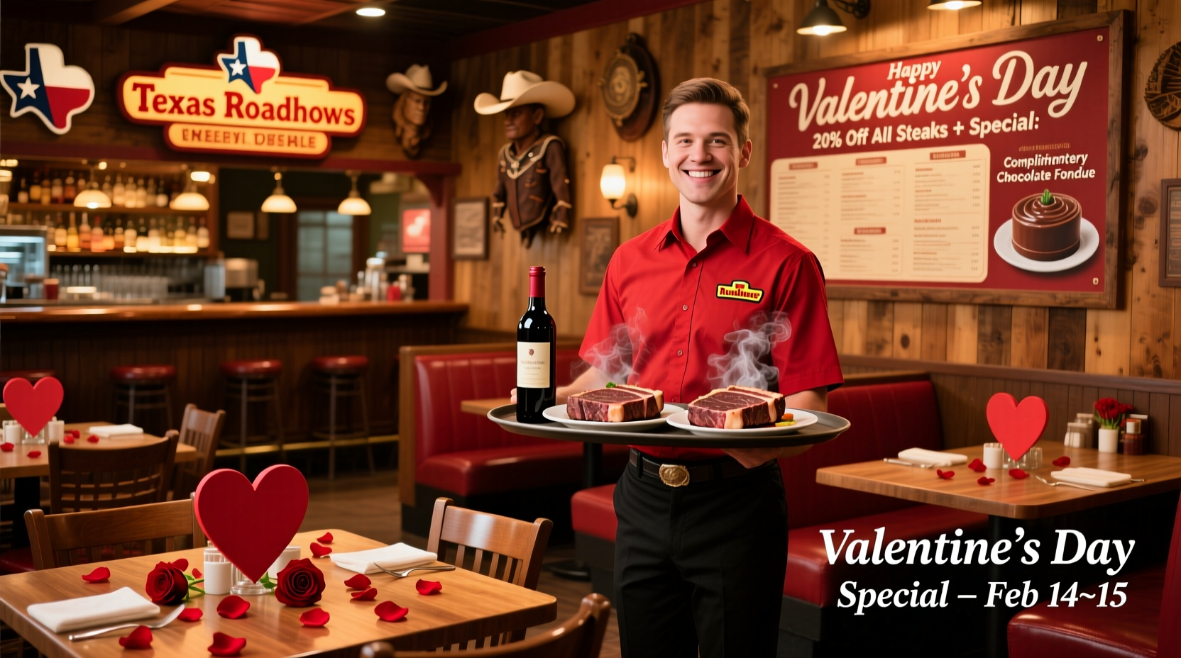 Does Texas Roadhouse Have a Valentine's Day Special?