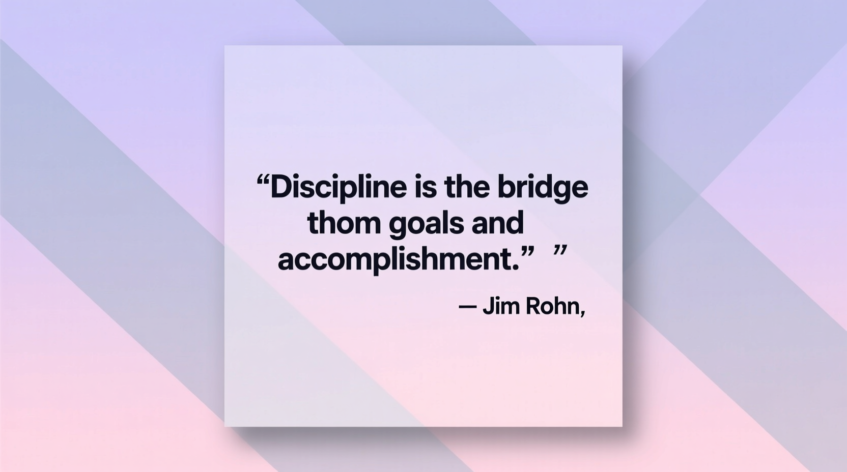 Discipline Motivation Quotes for Success