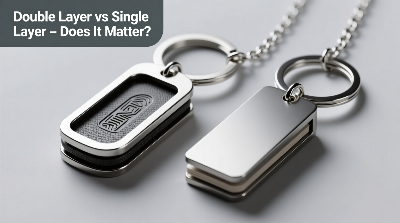 Double Vs Single Layer Keychain Does The Extra Layer Really Make A ...