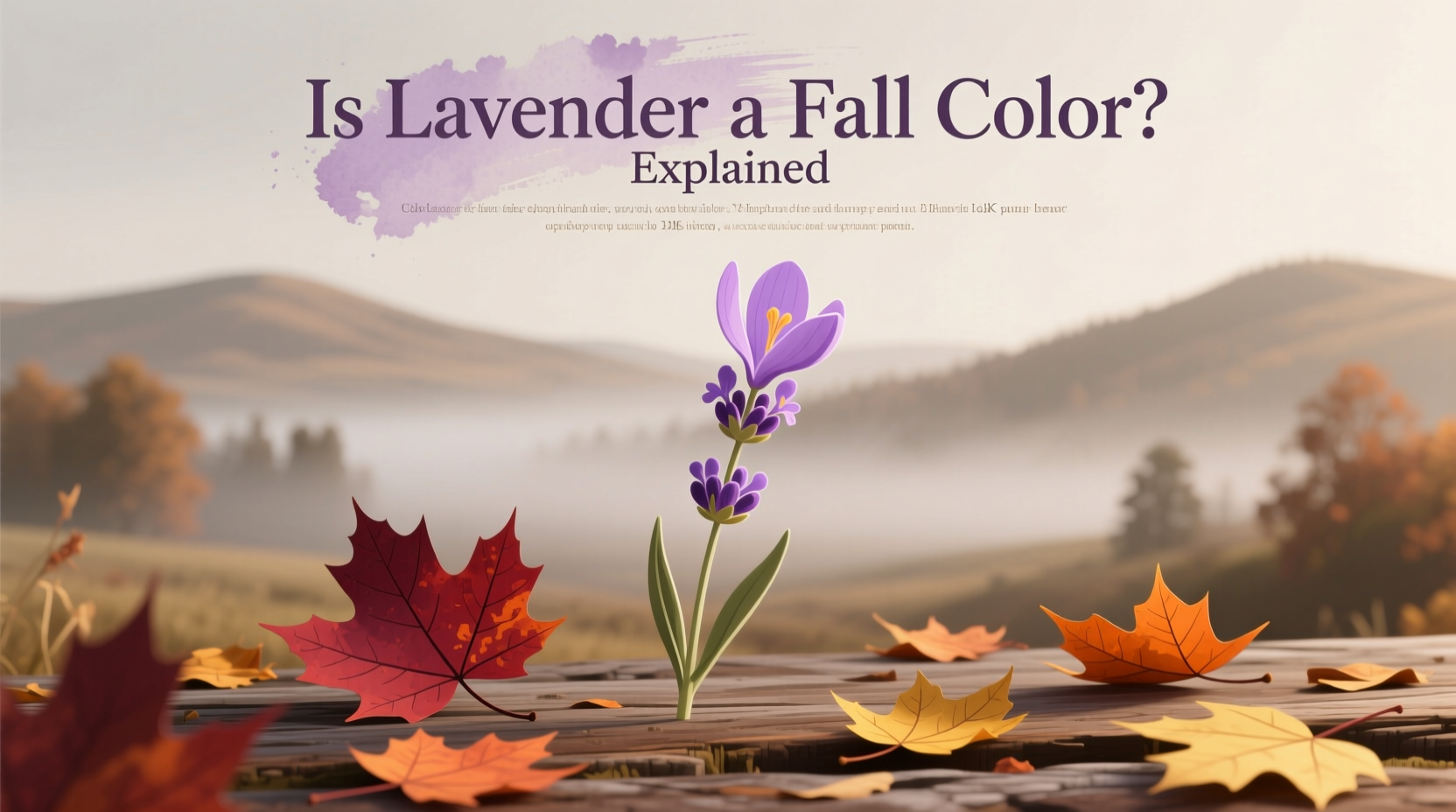 Is Lavender a Fall Color? Explained