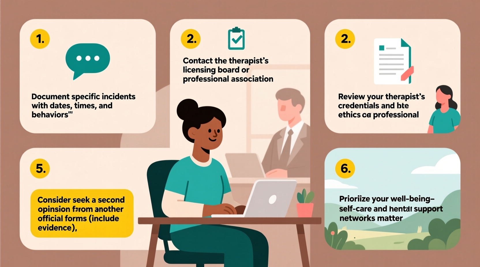 A Step By Step Guide To Reporting Unethical Behavior By Your Therapist ...