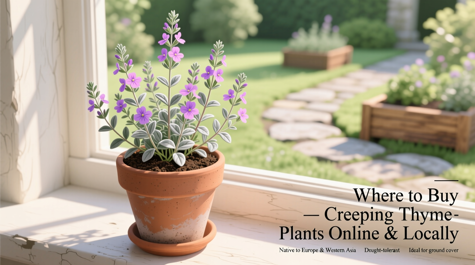 Where to Buy Creeping Thyme Plants Online & Locally