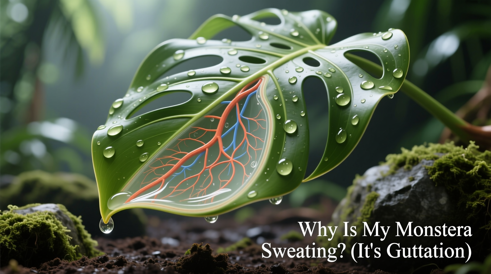 Why Is My Monstera Sweating? (It's Guttation)