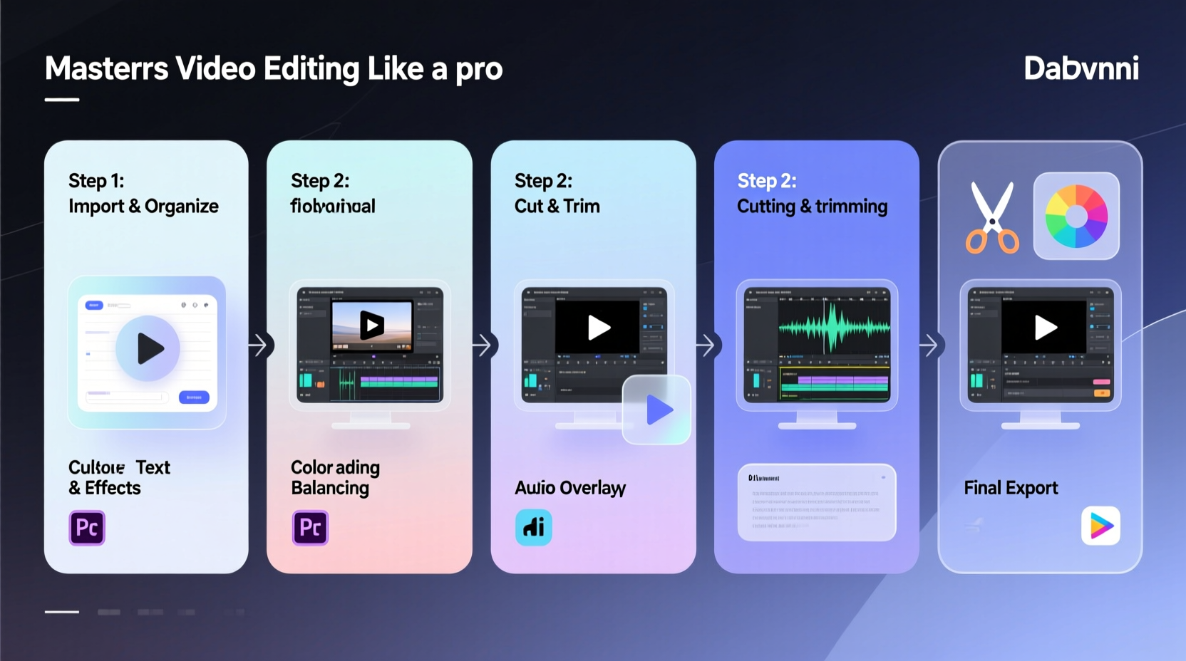 Mastering Video Editing A Step By Step Guide For Beginners To Edit ...