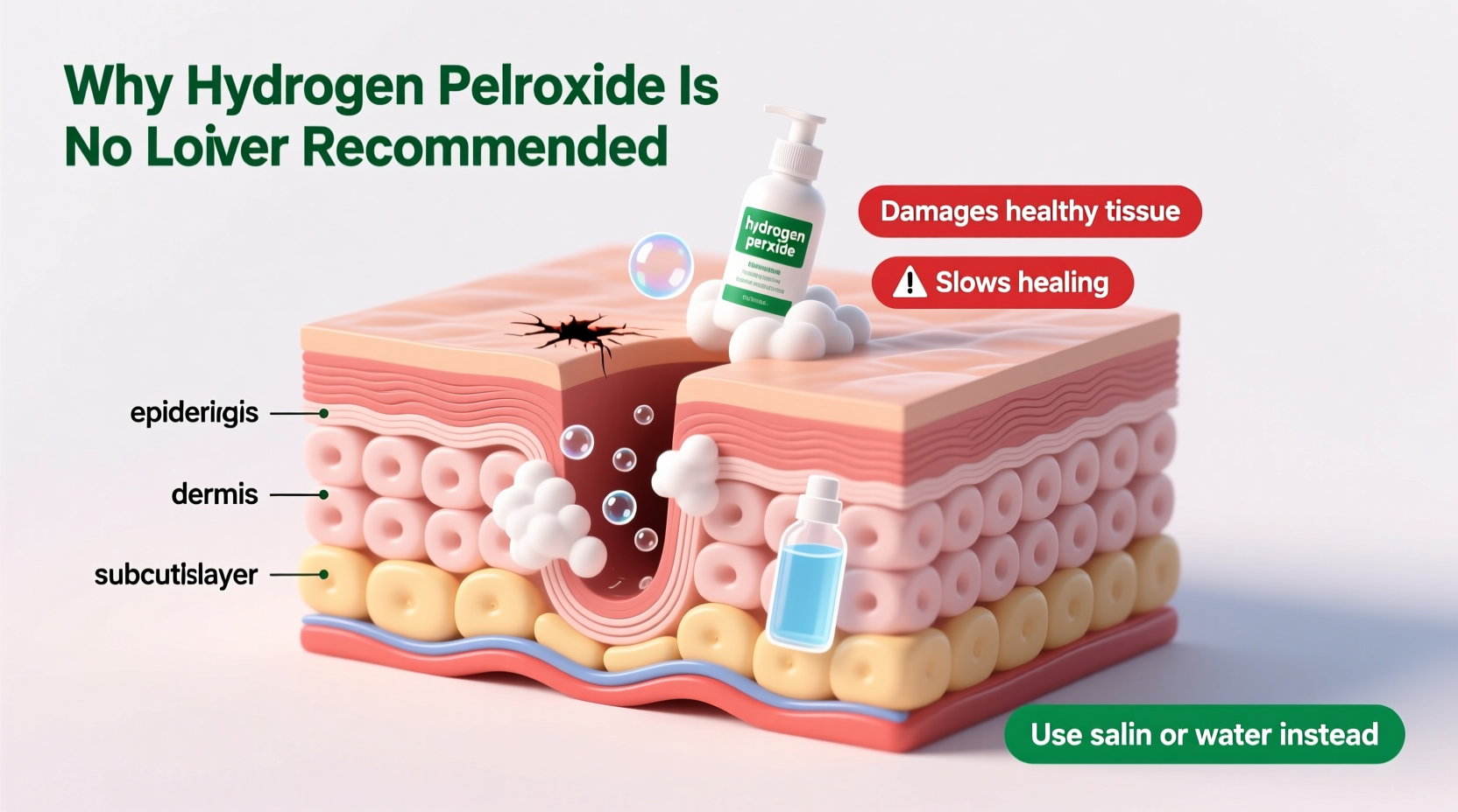 Hydrogen Peroxide Why Its No Longer Recommended For Wounds