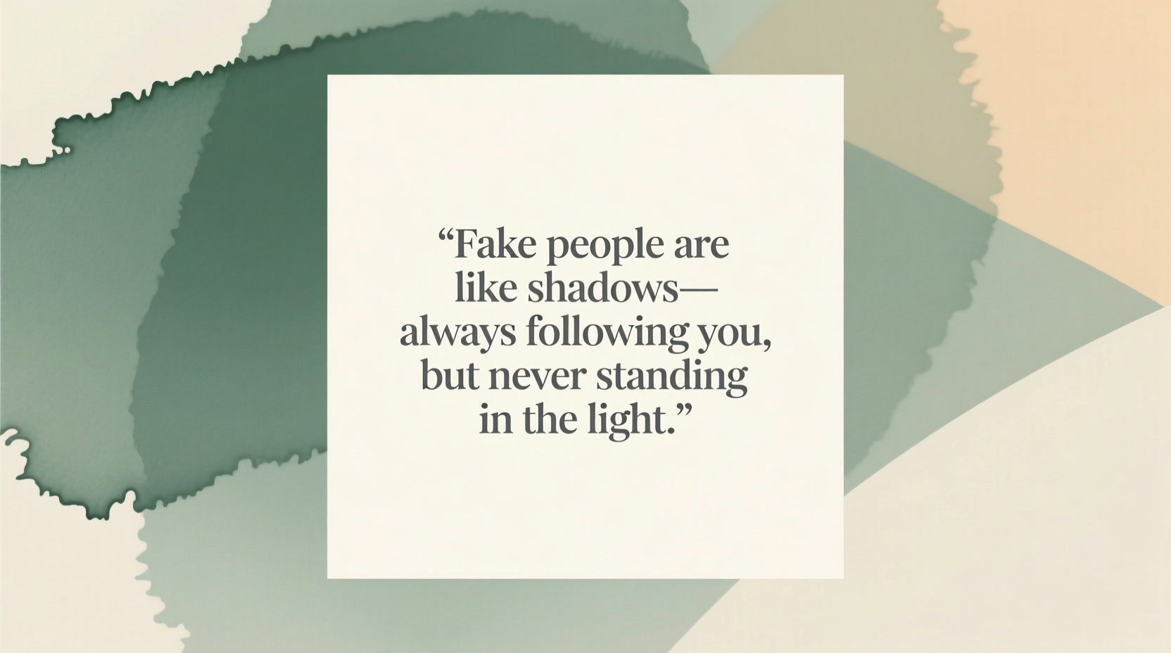 Quotes About Someone Being Fake