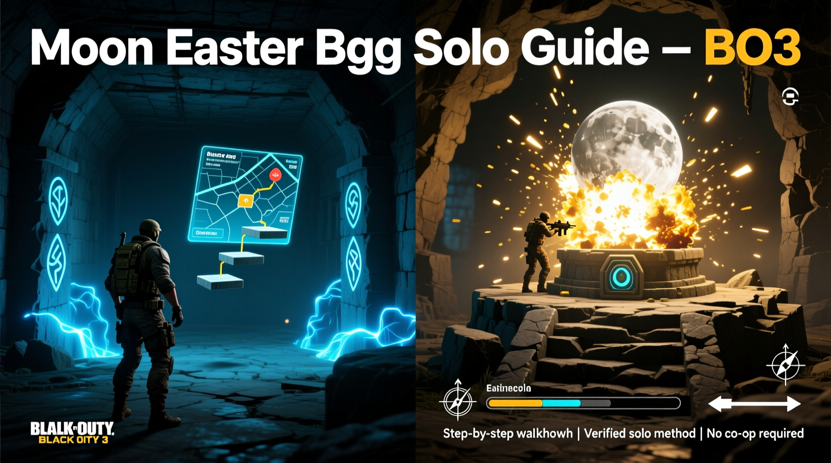 How to Complete the Moon Easter Egg Solo in BO3
