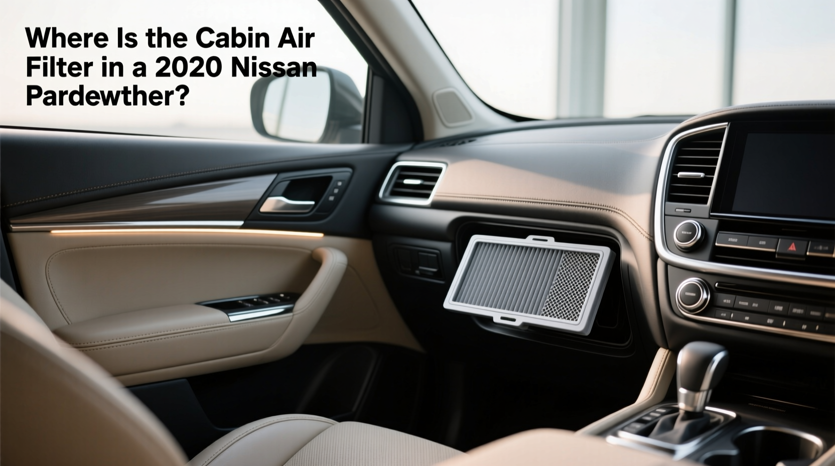 How to Replace 2024 Nissan Pathfinder Cabin Air Filter