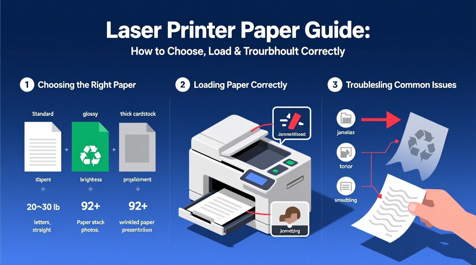 Laser Printer Paper Guide: How to Choose, Load & Troubleshoot Correctly