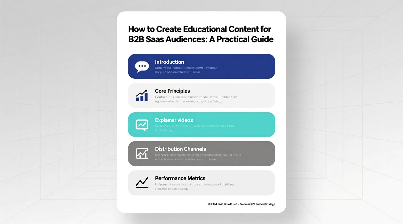 How to Create Educational Content for B2B SaaS Audiences: A Practical Guide