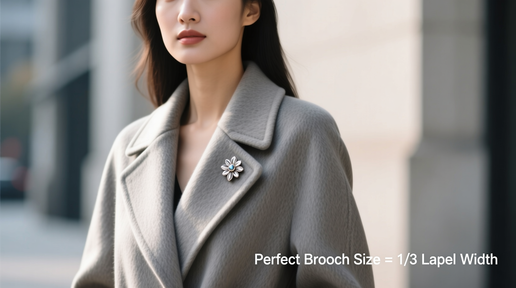 How To Perfectly Match Brooch Size To Your Coat For A Stylish Look