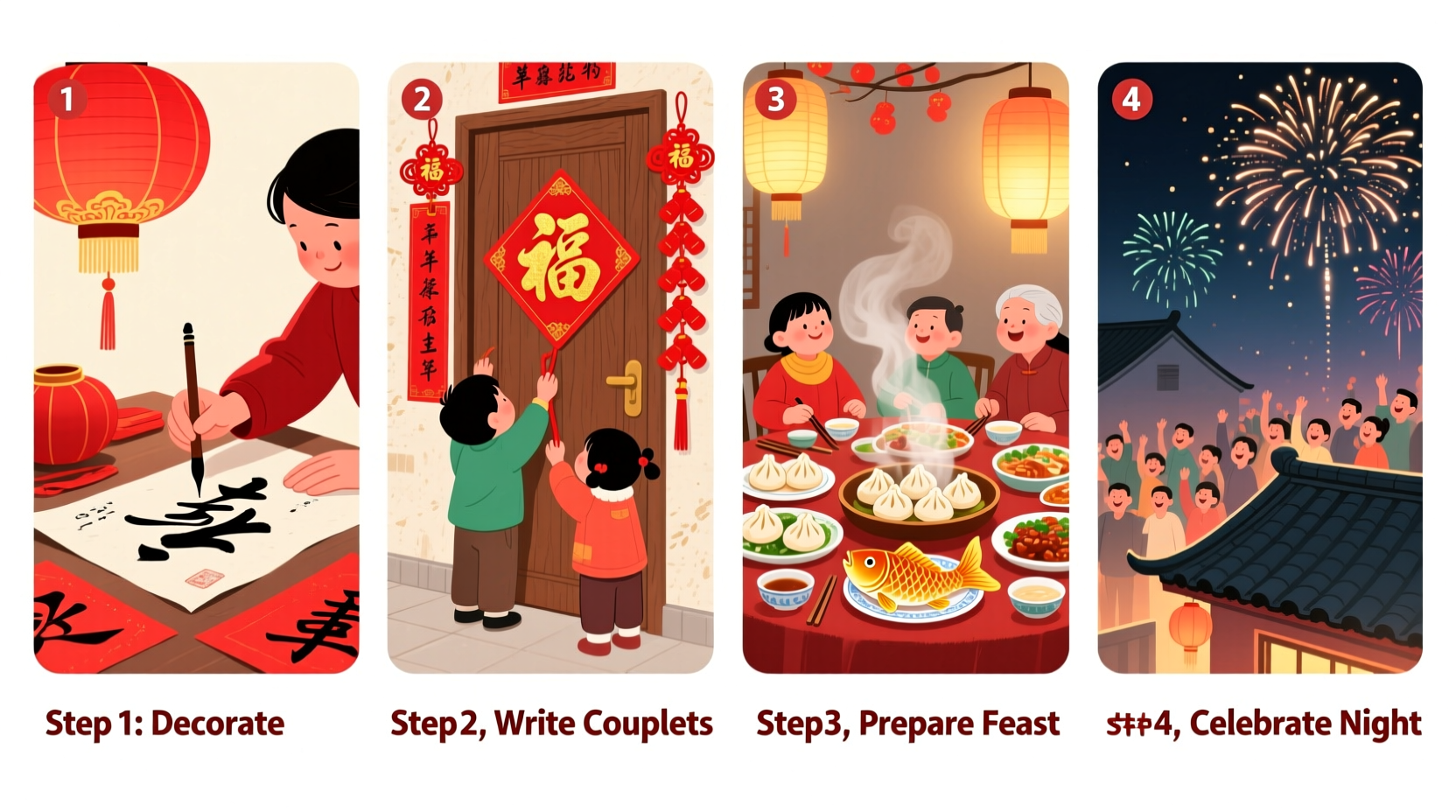 How to Draw New Year Celebration: Step-by-Step Guide